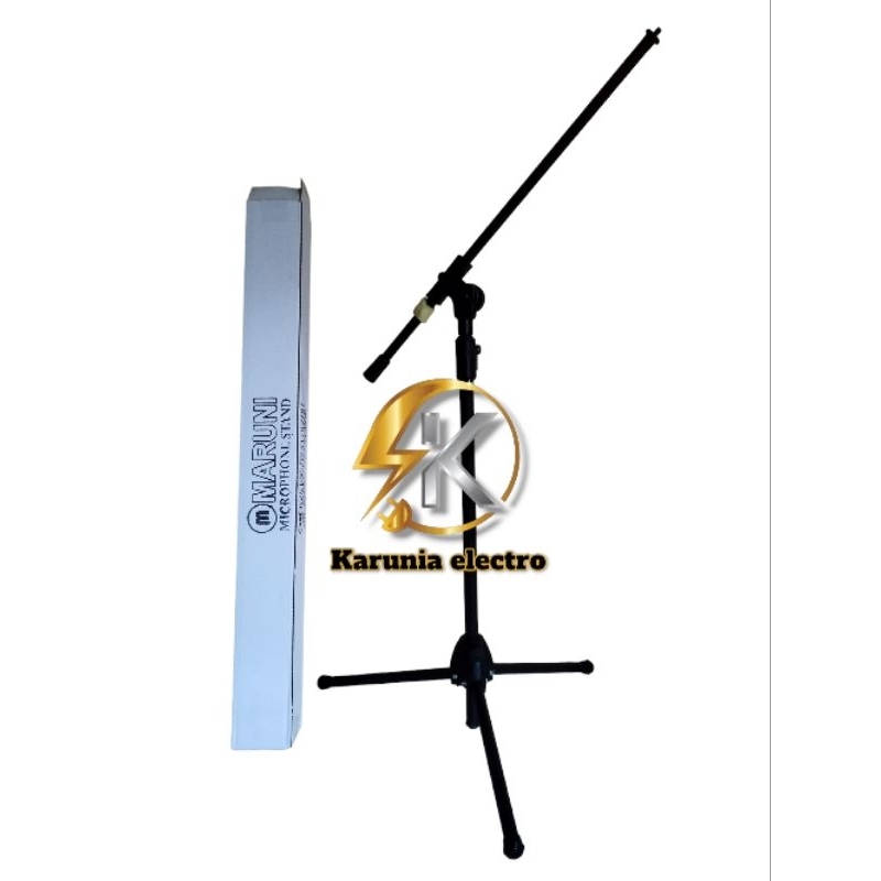 Jual stand mik maruni panjang+ holder mik klam mik | Shopee Indonesia