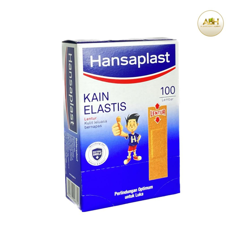 Jual Hansaplast Kain Elastis strip standar isi 100lembar (1box ...