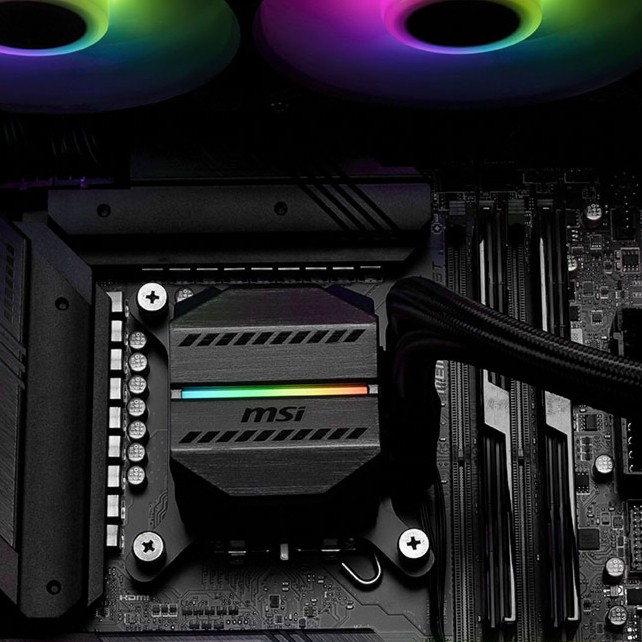 Jual MSI MAG CORELIQUID M360 ARGB 360MM LIQUID AIO WATER CPU COOLER PROCESSOR | Shopee Indonesia