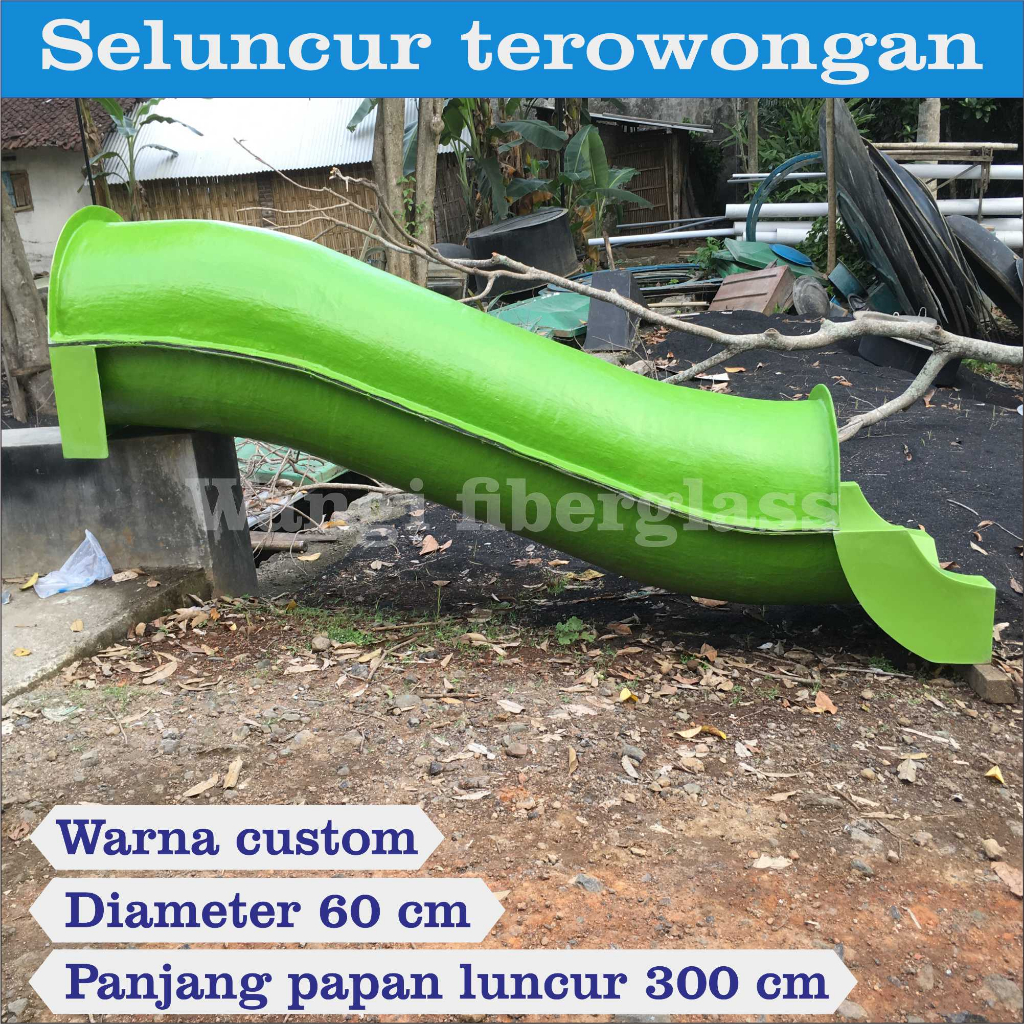 Jual Seluncur terowongan fiberglass - perosotan terowongan indoor dan ...