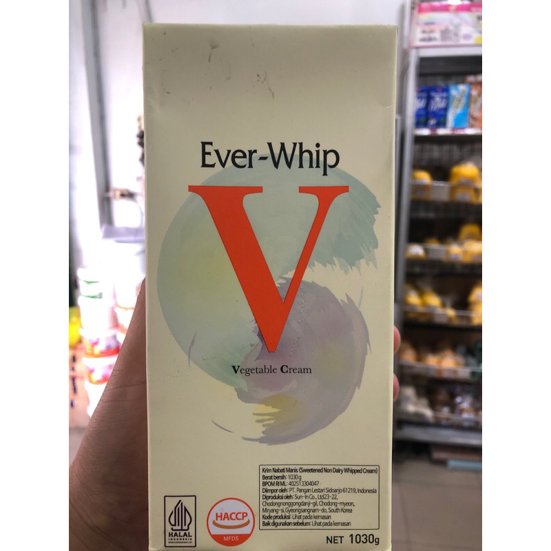 Jual Ever Whip, Monalisa, pleasure gold Whip Cream 1Liter / Wippy ...