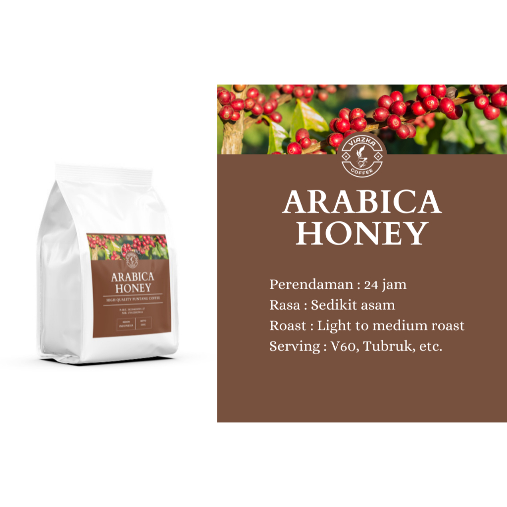 Jual Arabica Honey | Viazka Coffee Puntang | Shopee Indonesia