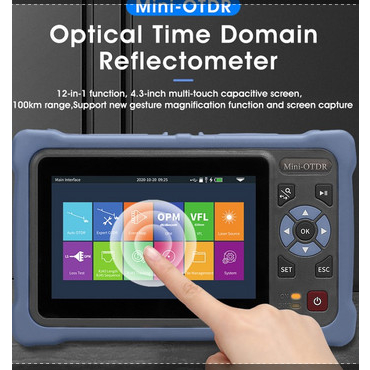 Jual SMART OTDR Touch Screen 12 Function in 1 MINI OTDR | Shopee Indonesia