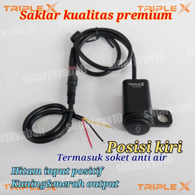 Jual saklar lampu led sorot kabut tombol sakelar 3mode 4mode switch ...