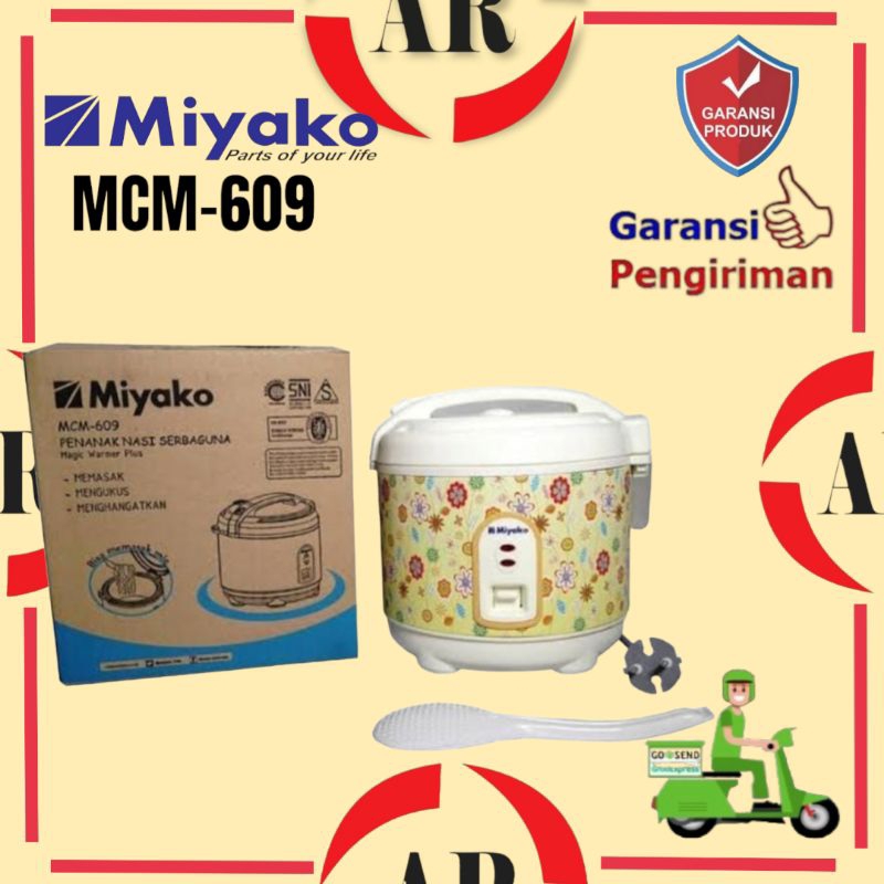 Jual MIYAKO MCM 609 / MAGIC COM 0,6 LITER | Shopee Indonesia