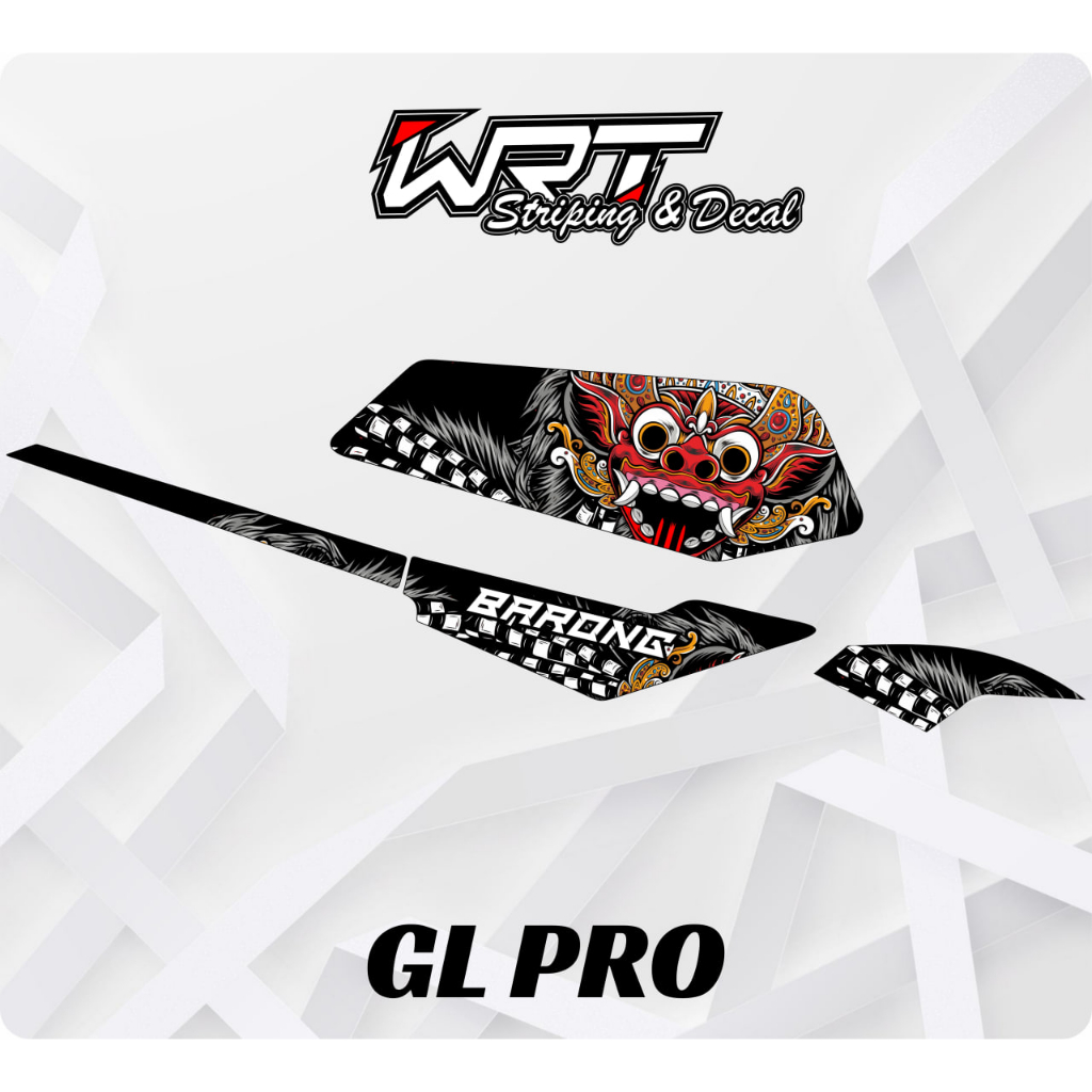 Jual Striping GL Pro-Stiker Lis Decal GL Pro/Max Barong | Shopee Indonesia