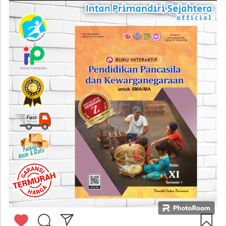 Jual PROMO !!! BUKU PR INTERAKTIF SMA/MA ( Kurikulum K.13 ) :Pendidikan Pancasila dan ...