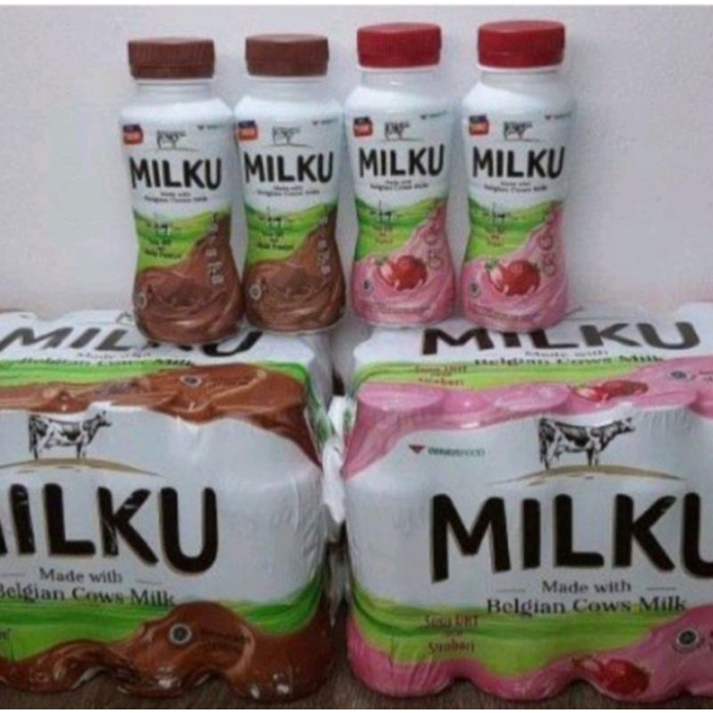 Jual susu Milku 1 karton dus / ecer | Shopee Indonesia