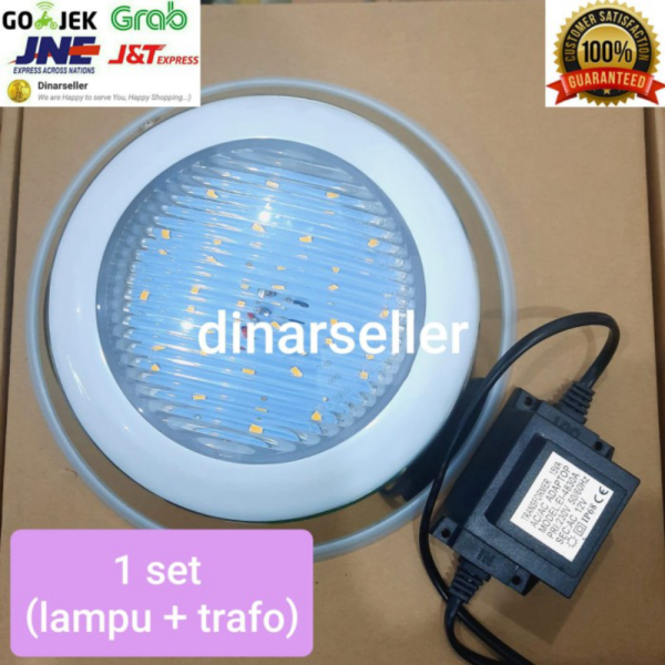 Jual LAMPU KOLAM RENANG LED UNDERWATER 12 WATT SWIMMING POOL - Putih ...