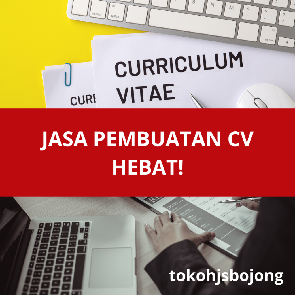 Jual Jasa Pembuatan CV / Curriculum Vitae | Desain CV | Lamaran Kerja - GRATIS REVISI SAMPAI ...