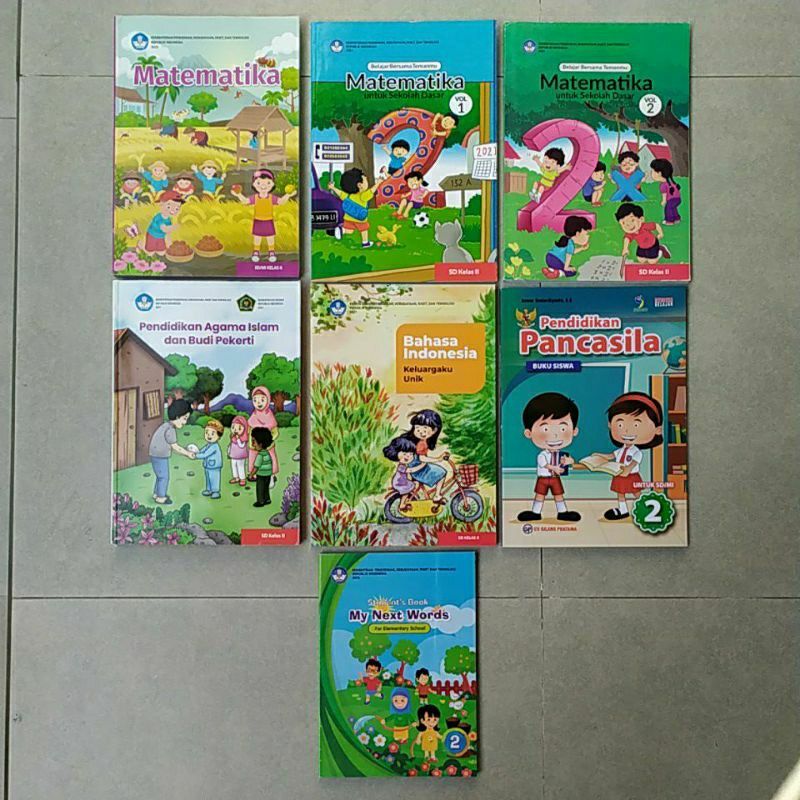 Jual BUKU PELAJARAN SD kelas 2. Kurikulum Merdeka. Buku diknas ...