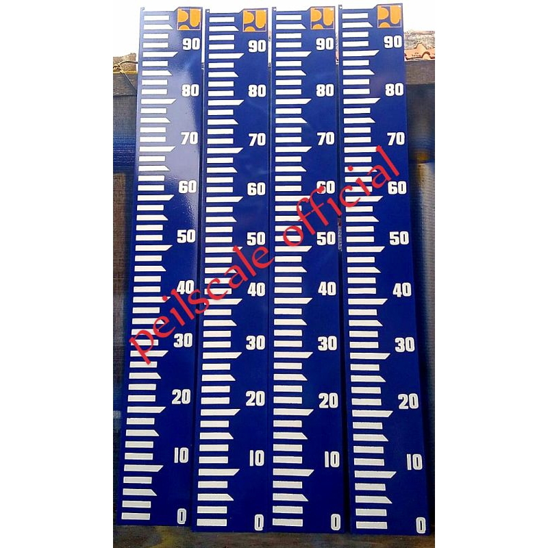 Jual Peil Schaal atau Peil Scale 1 meter / 100cm( Peilschall /peilscale ...