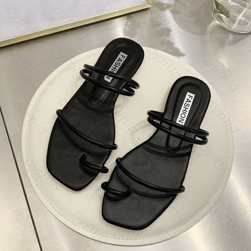 Jual SENDAL TEPLEK WANITA FLAT TALI /SENDAL FLAT/SANDAL JEPIT /SENDAL ...