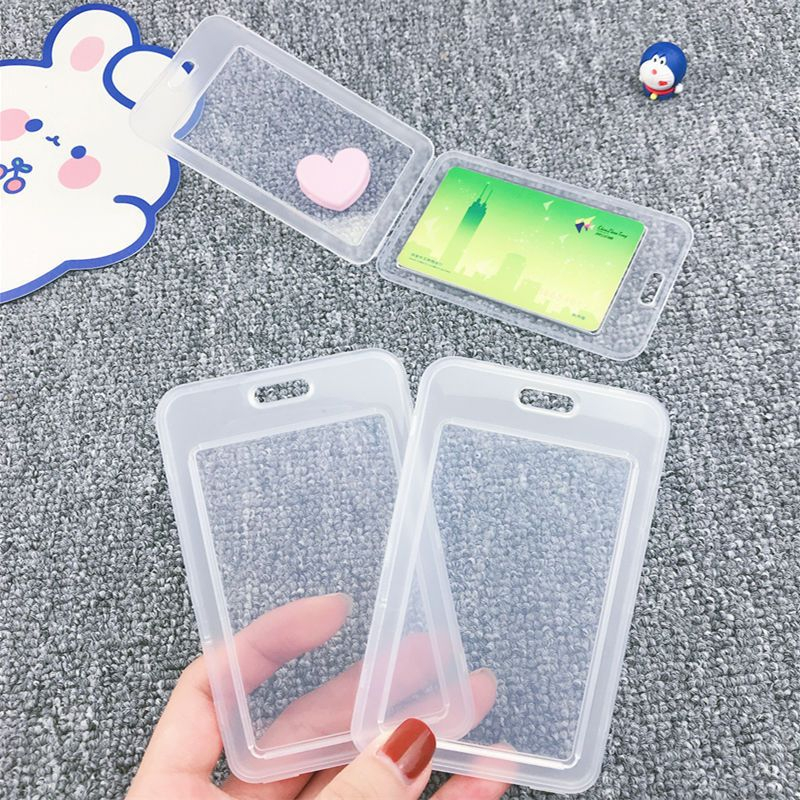Jual CARD HOLDER TRANSPARAN / FRAME ID CARD CLEAR / TEMPAT ID CARD ...