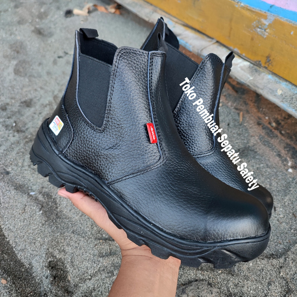 Jual Sepatu Safety King Skn Sepatu Kerja Las Tahan Api Gerinda Anti ...