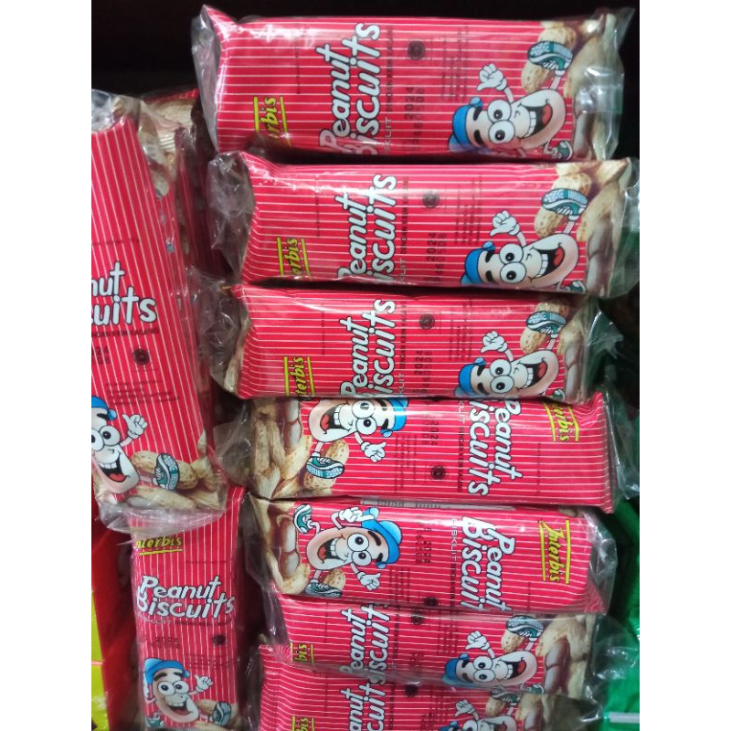 Jual Biskuit Interbis Kacang sachet isi 10 | Shopee Indonesia