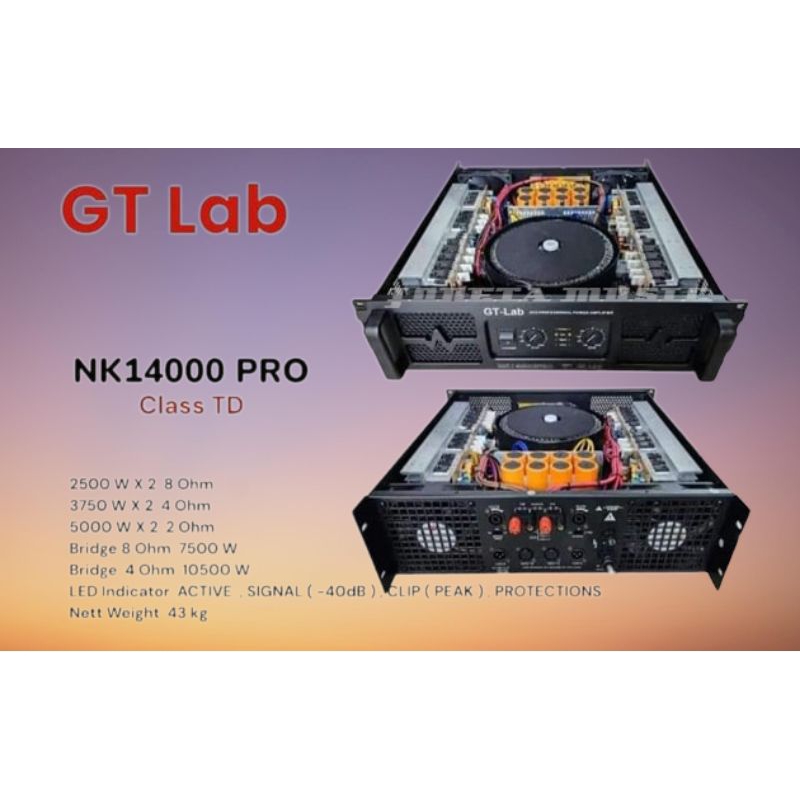 Jual Power Amplifier RDW NK14000 PRO NK 14000 PRO TD Original | Shopee Indonesia