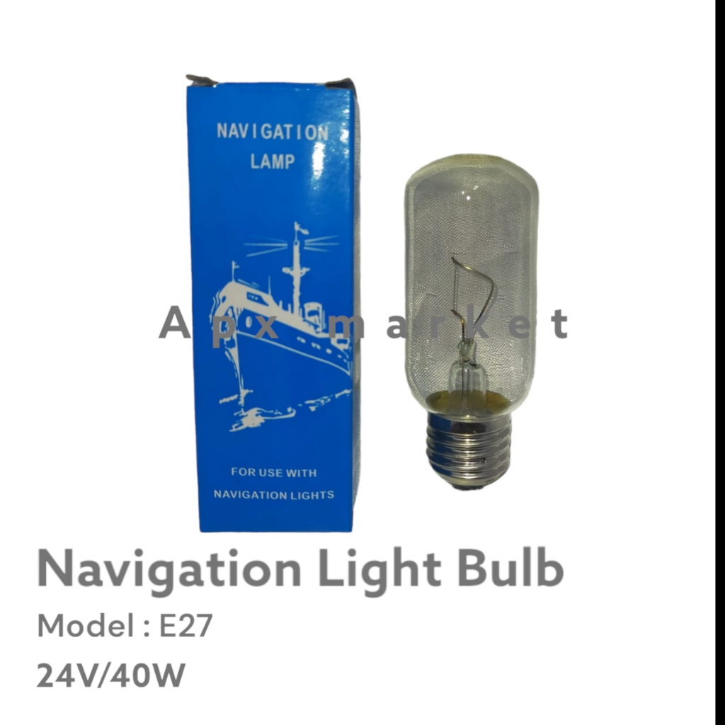 Jual Lampu Navigasi Navigation Light Bulb E27 24V/40W | Shopee Indonesia