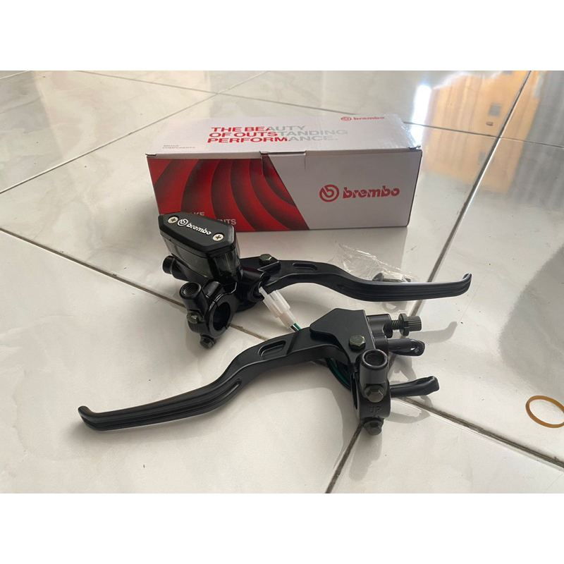 Jual master rem depan 14mm master rem variasi tabung oval master rem ...