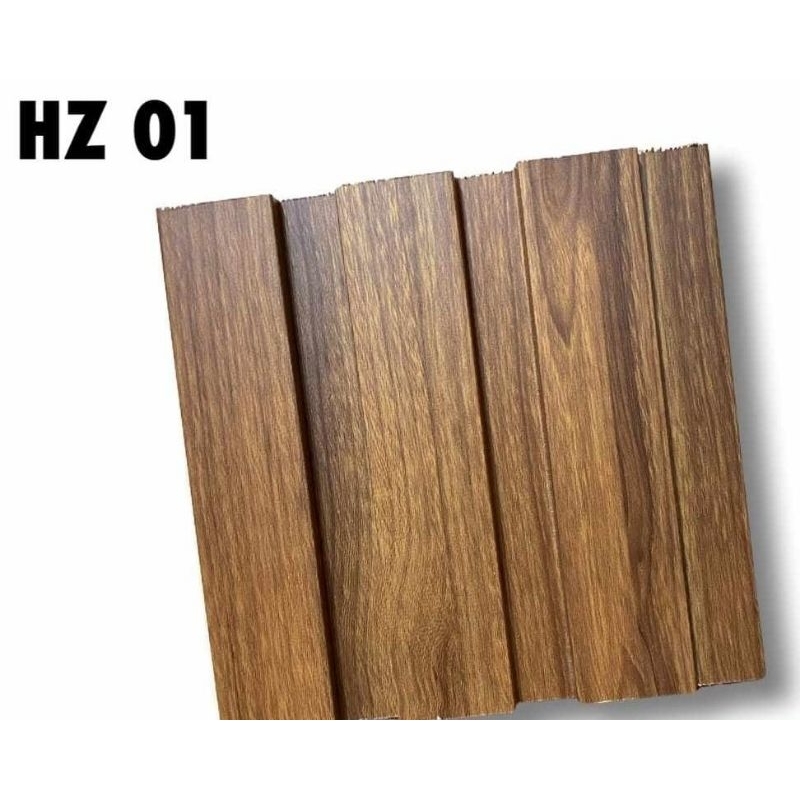 Jual Wpc WALL PANEL KISI KISI DINDING 3M Wood panel | Shopee Indonesia