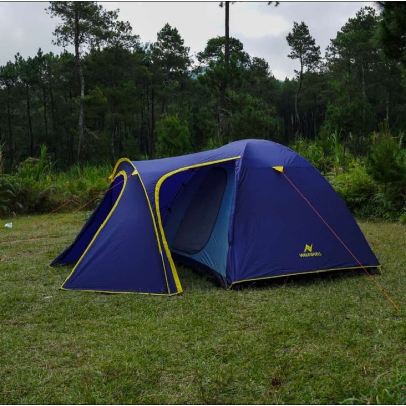 Jual TENDA CAMPING KELUARGA WINDSHELL MANDALA 6 PRO KAP 6-8 ORANG FRAME ...