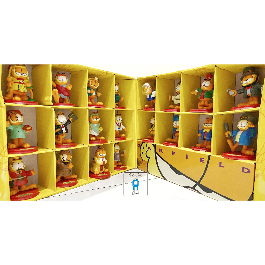 Jual Garfield coolest cat of history set of 20 P&G x Watson's figurin ...