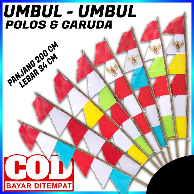 Jual Bendera Umbul Umbul Murah | Umbul Umbul Warna Warni Garuda | Bendera umbul umbul Murah New ...