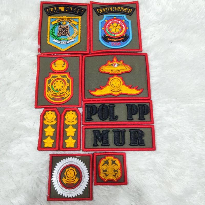 Jual LOGO POL PP/EMBLEM/COSTUMBORDIR,BADGE,ATRIBUT | Shopee Indonesia