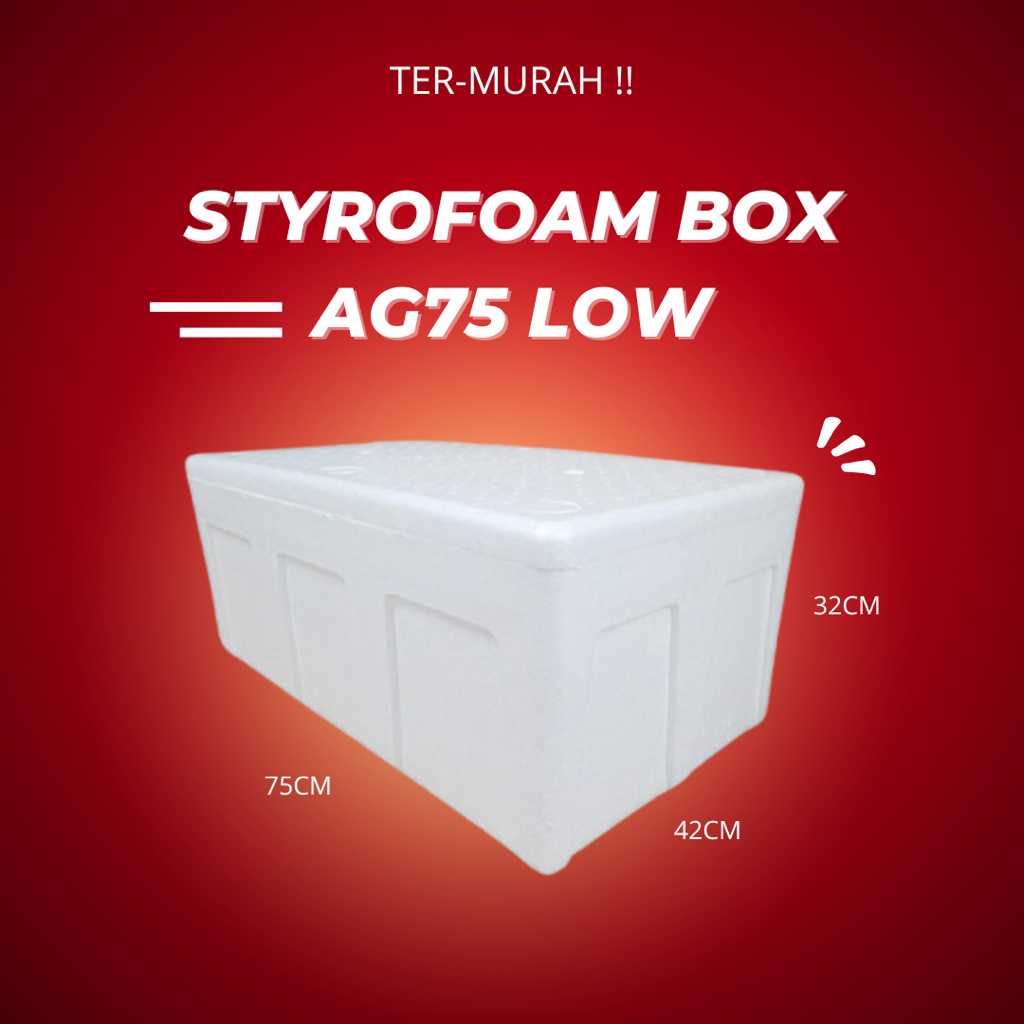 Jual Styrofoam Box AG 75 (second, kondisi bagus) | Shopee Indonesia
