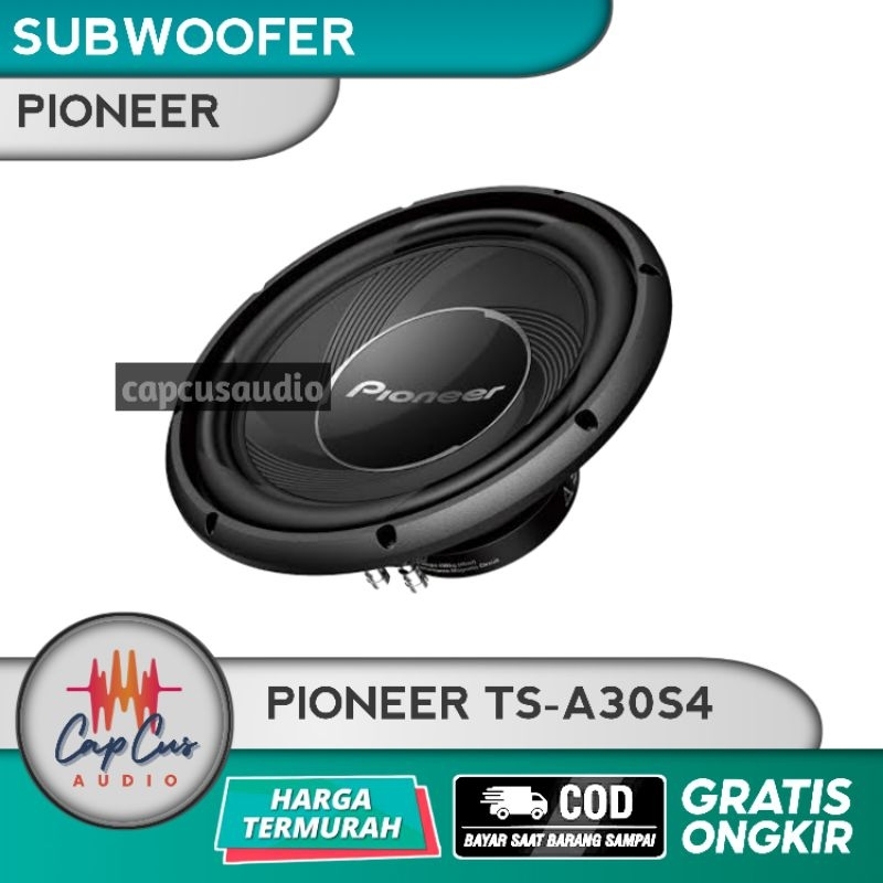 Jual SUBWOOFER 12 INCH PIONEER TS-A30S4 SINGLE COIL / SUBWOOFER PIONEER 12 INCH | Shopee Indonesia