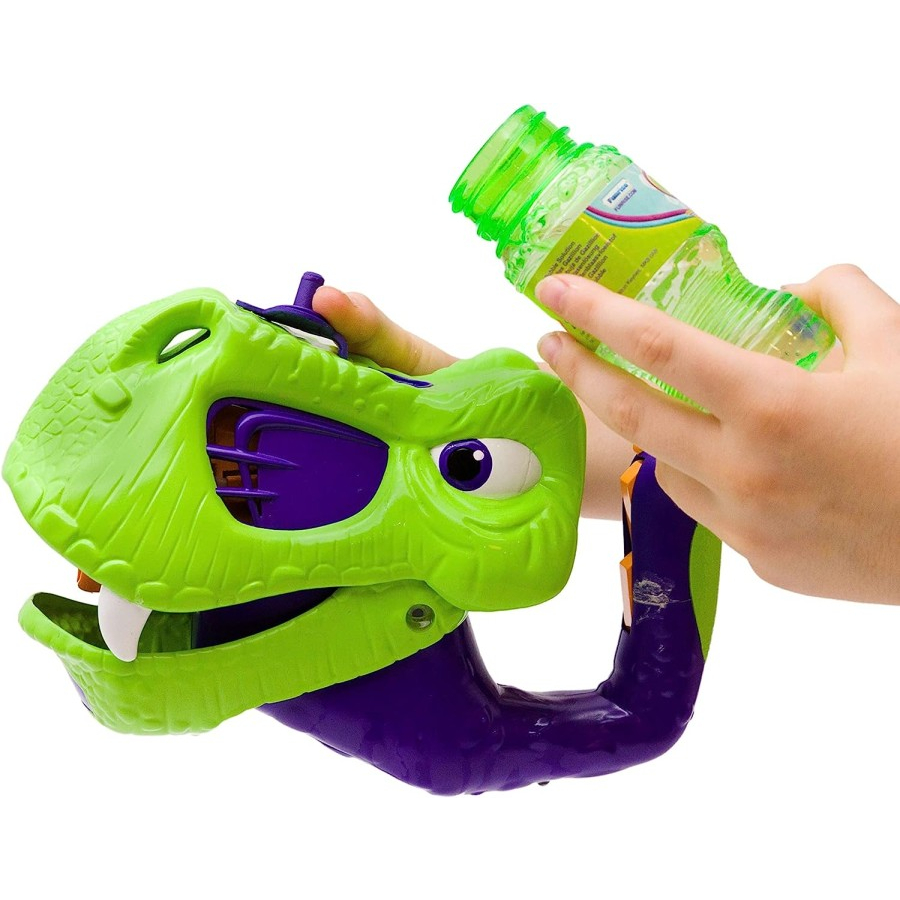 Jual Bubble Gun Gazillion Bubbles Roarin Rex Bubble Blaster | Shopee ...