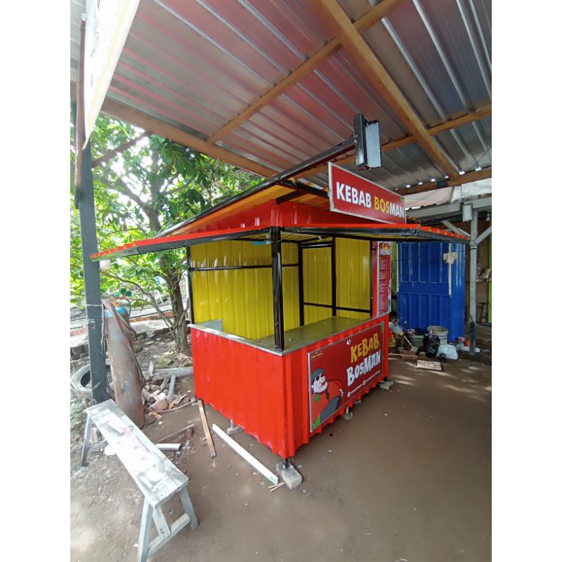 Jual Kontainer replika gerobak usaha | Shopee Indonesia
