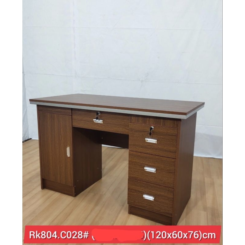 Jual meja kantor meja office bahan mdf meja kerja meja belajar | Shopee ...