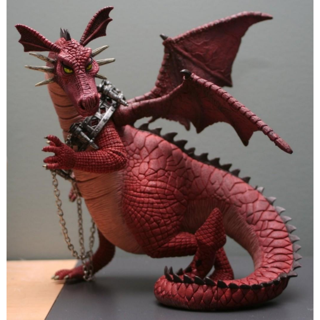 Jual McFarlane Shrek Dragon Elizabeth action figure Mc farlane vintage ...