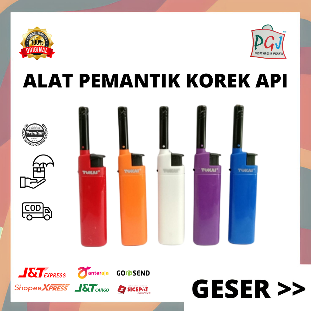 Jual PGJ - Alat Pemantik Korek Api Gas Tokai / Pemantik Kompor Api Bara ...
