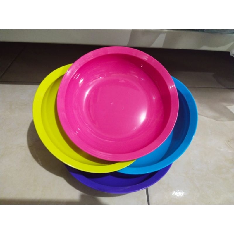 Jual Cresendo plate / piring tupperware (1 pcs) | Shopee Indonesia