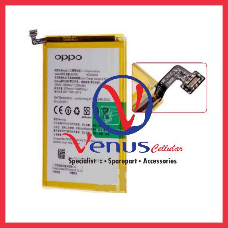 Jual BATTERY ORI 99 BLP601 / oppo f1s / A59 | Shopee Indonesia