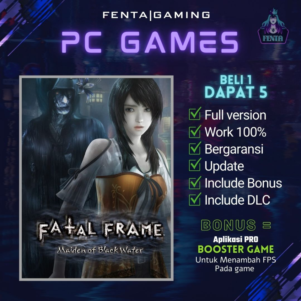 Jual FATAL FRAME PROJECT ZERO MAIDEN OF BLACK WATER DELUXE EDITION ...