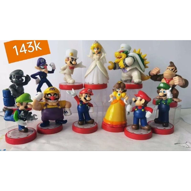 Jual SUPER MARIO BROS 12 PCS FIGURE | Shopee Indonesia