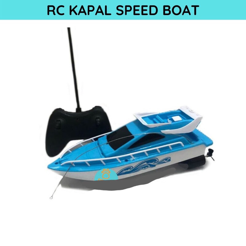 Jual Mainan Remote Control Kapal Perahu Speed Boat | Shopee Indonesia