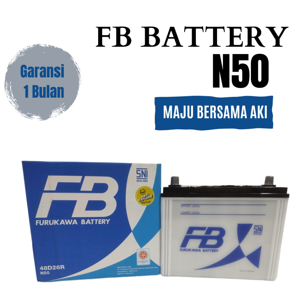 Jual Aki mobil Nissan Cefiro / Nissan Patrol N50 55D26R Furukawa ...