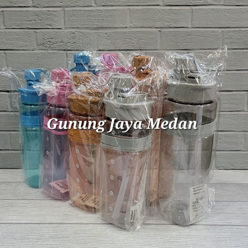 Jual Botol Minum Pipet 700 Ml 600 Ml 2 In 1 | Shopee Indonesia