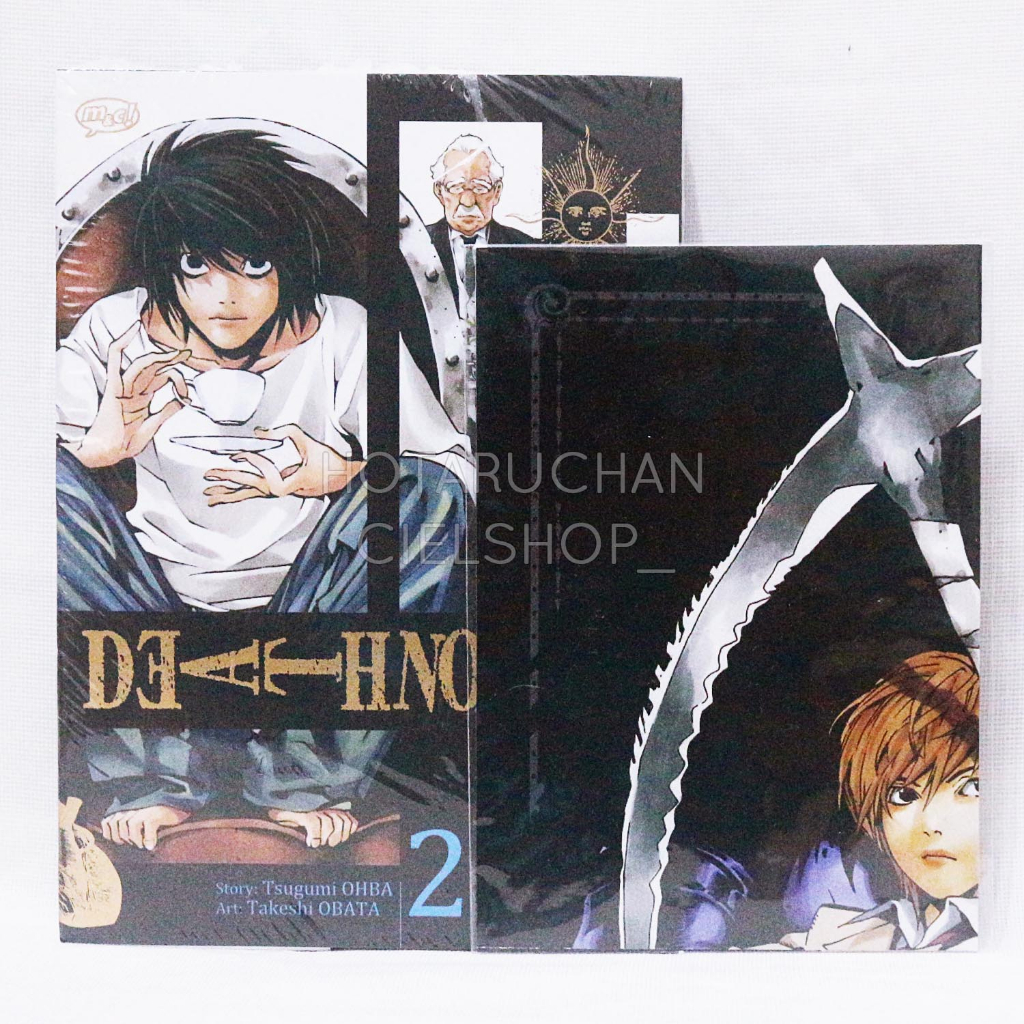 Jual Komik Death Note - New Edition Vol. 02 [by Ohba Tsugumi] | Shopee Indonesia