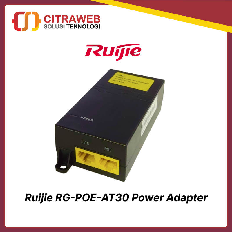 Jual Ruijie RG-POE-AT30 PoE Adapter Gigabit RG POE AT30 | Shopee Indonesia