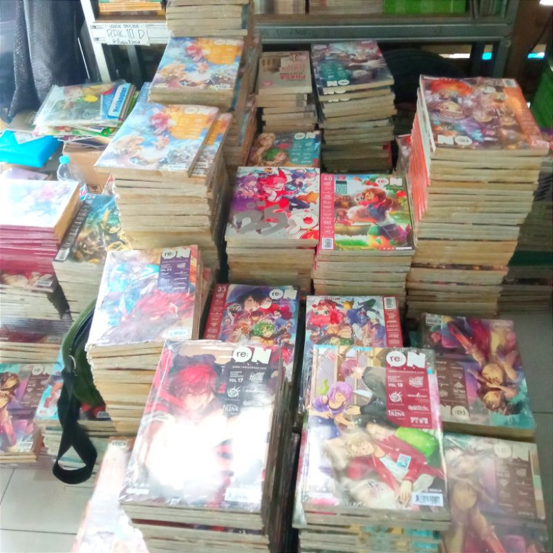 Jual OBRAL MURAH BUKU ORIGINAL / KOMIK CABUTAN RANDOM / JUDUL ACAK / KOMIK REMAJA / KOMIK RE:ON ...
