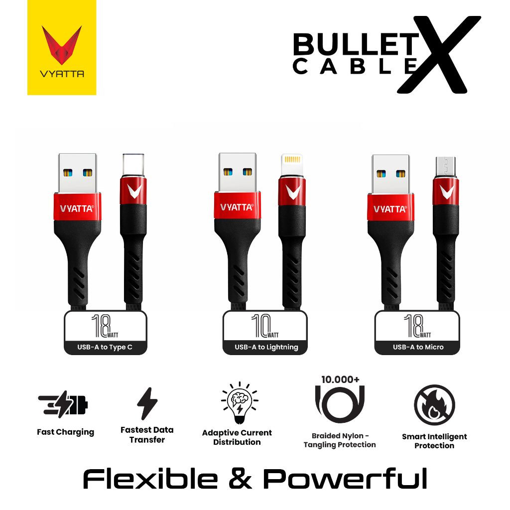 Jual VYATTA BULLET X USB CABLE / KABEL DATA MICRO USB / TYPE C ...