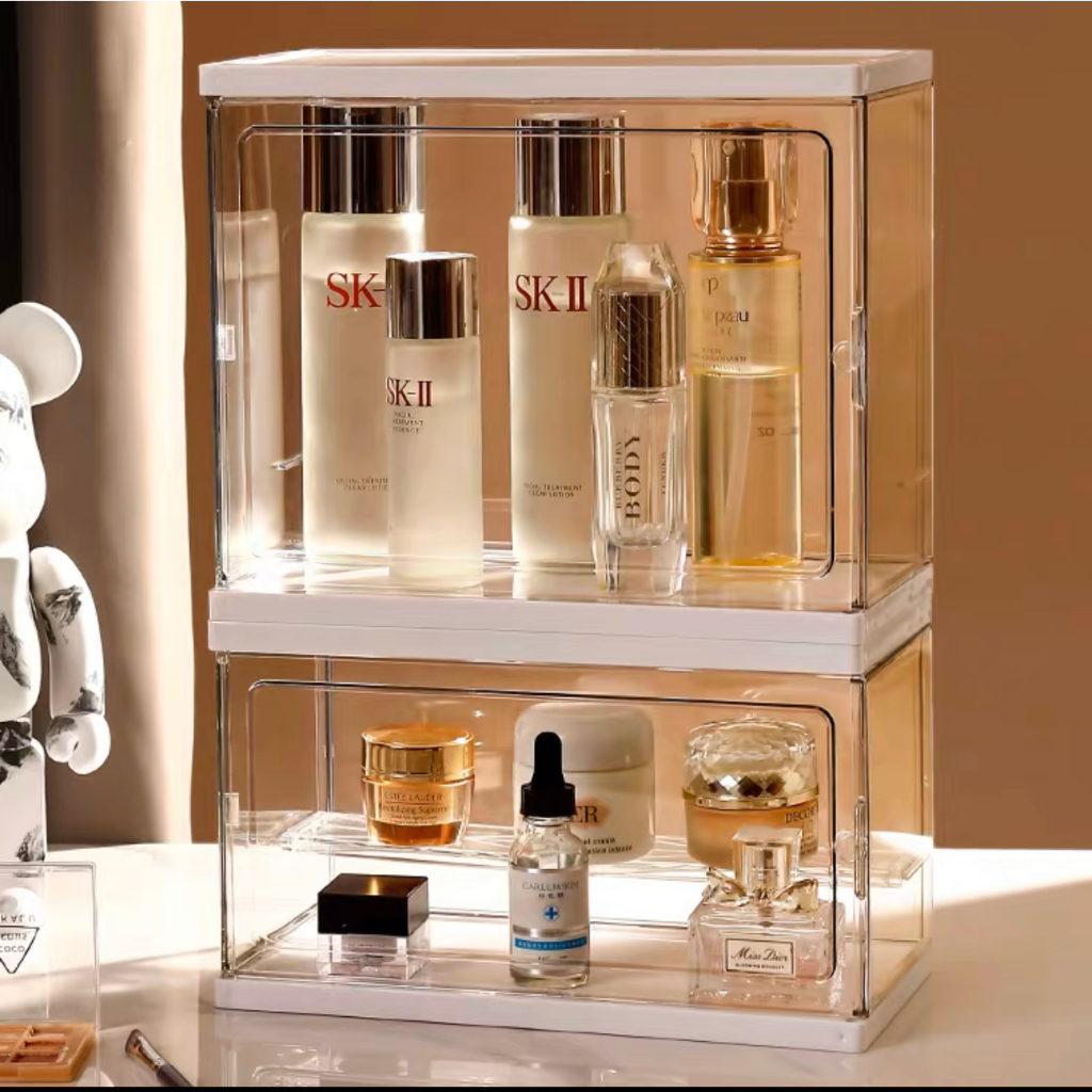 Jual Rak Parfum Acrylic Organizer Tempat Kosmetik Tempat Parfum ...