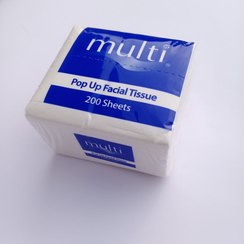 Jual facial tisue multi pop up tissue wajah tisu kering ( 200sheet ...