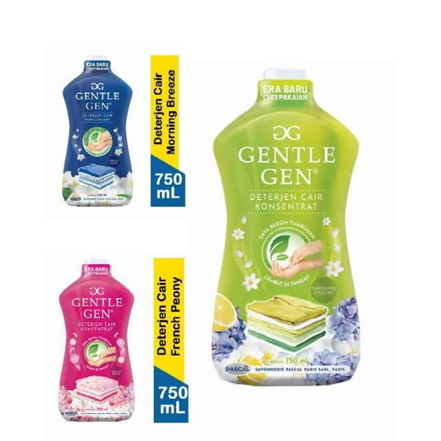 Jual GENTLE GEN DETERJEN CAIR BOTOL 700ML | Shopee Indonesia