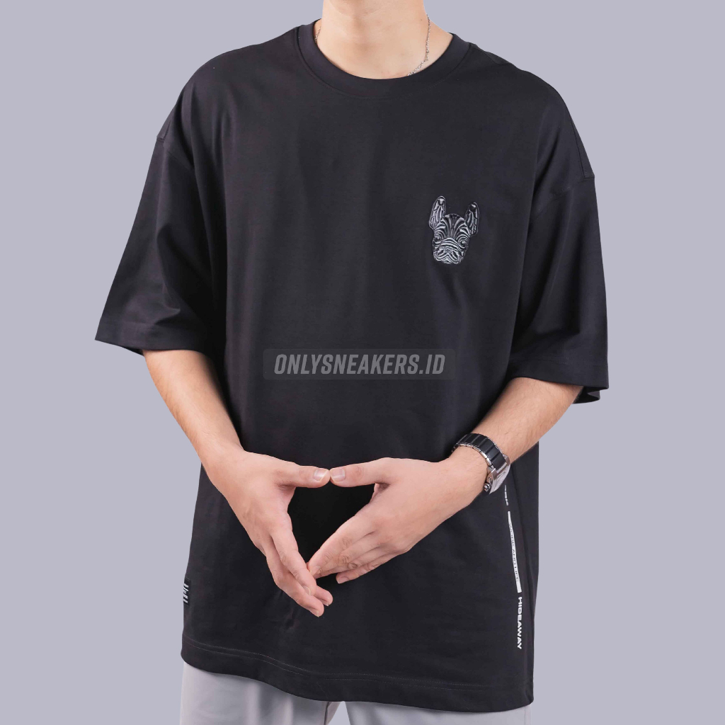 Jual LIFE WORK LOGO ACCENT BLACK TEE (100% AUTHENTIC) | Shopee Indonesia